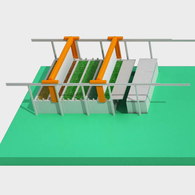 Dip Tank Pretreatment Metal Powder Coating System | Industrial Powder ...