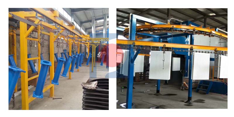 Metal casting Powder Coating Line - Buy Radiator Powder Coating Line ...
