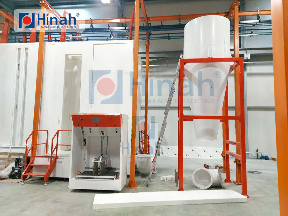 The principle and characteristics of powder recovery system ...