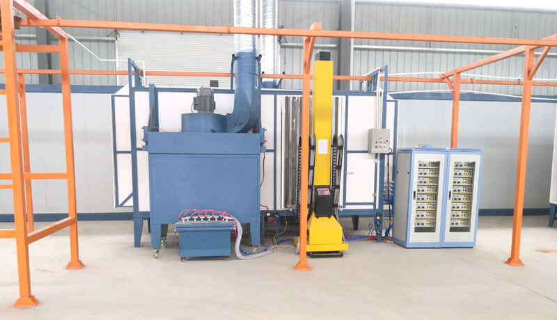 Filter Recovery Booth | on Industrial Powder Coating Equipment Solution