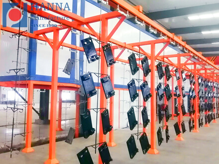 Automatic Powder Coating Line | Industrial Powder Coating Equipment ...