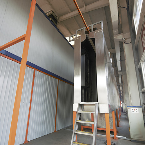 Spray Pretreatment for Metal Powder Coating System | on Industrial ...